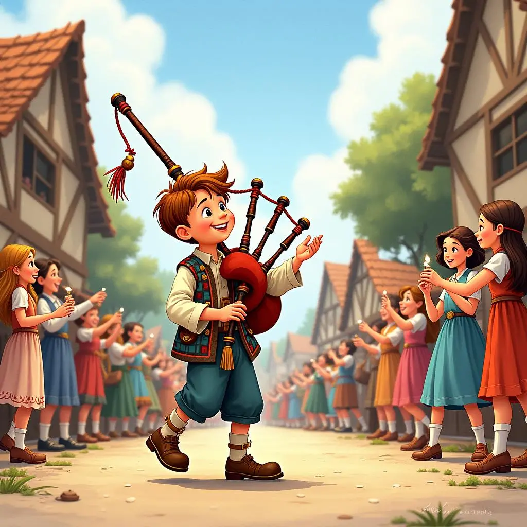 The Piper Boy | folk tales | Bedtime Stories