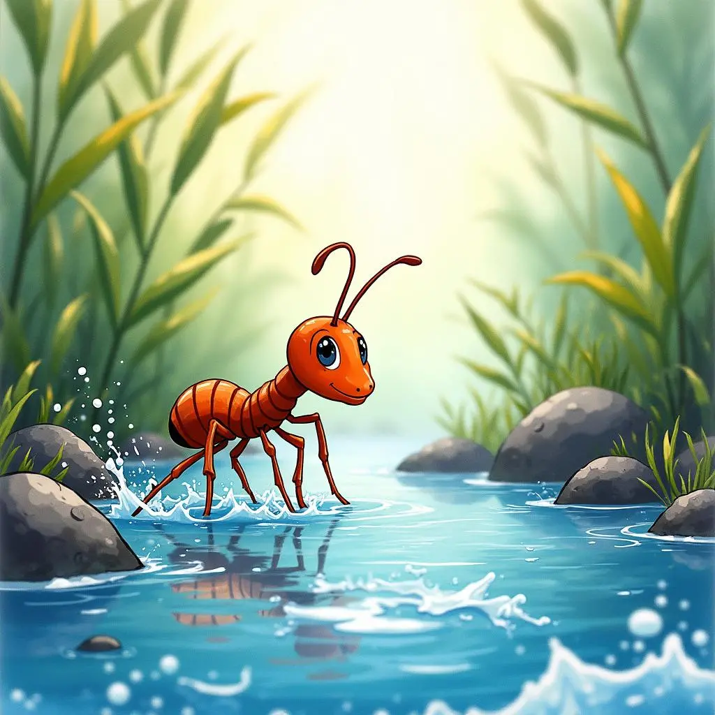 The Brave Little Ant | Animal Stories | Bedtime Stories