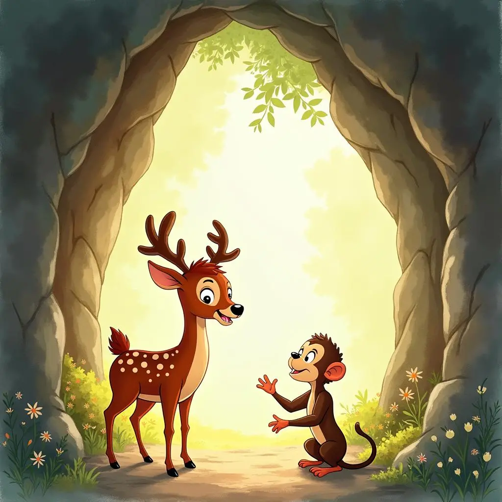 Tapferes Reh | Tiergeschichten | Märchen für Kinder