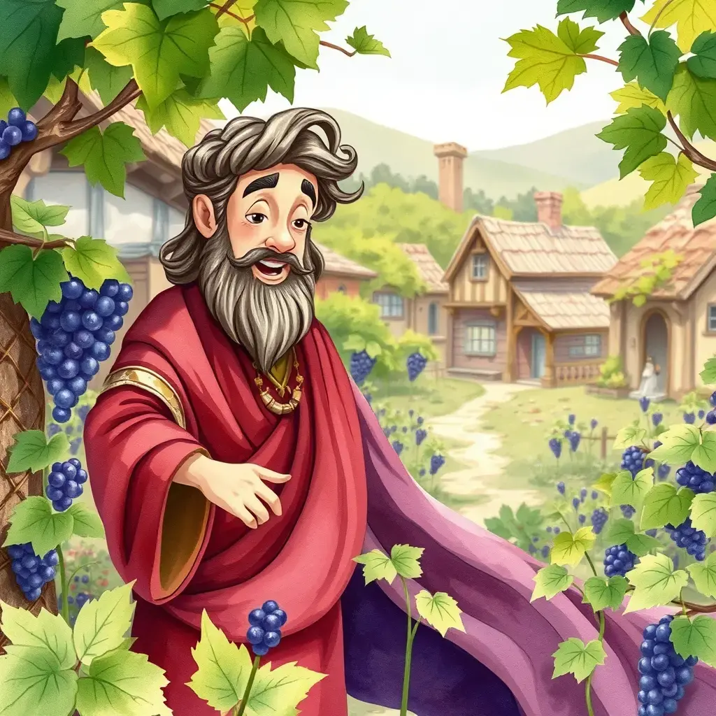 Dionysus' Grapevine | folk tales | Bedtime Stories