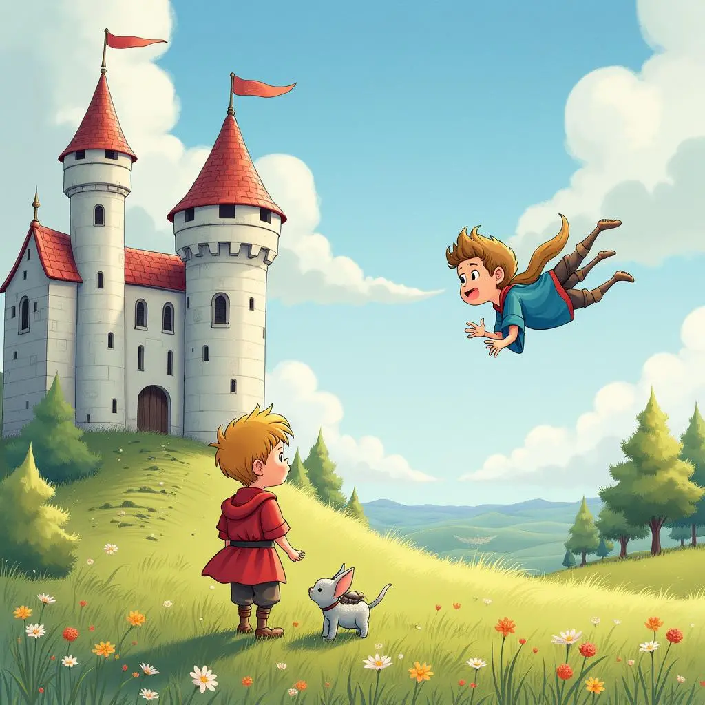Flying Castle | Fantasy Adventures | Bedtime Stories