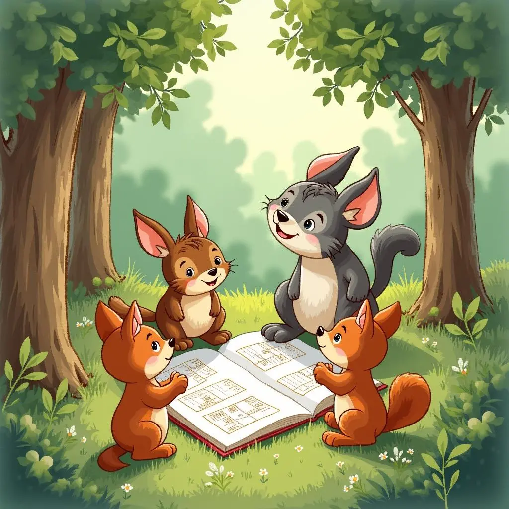 Forest Library | Animal Stories | Bedtime Stories