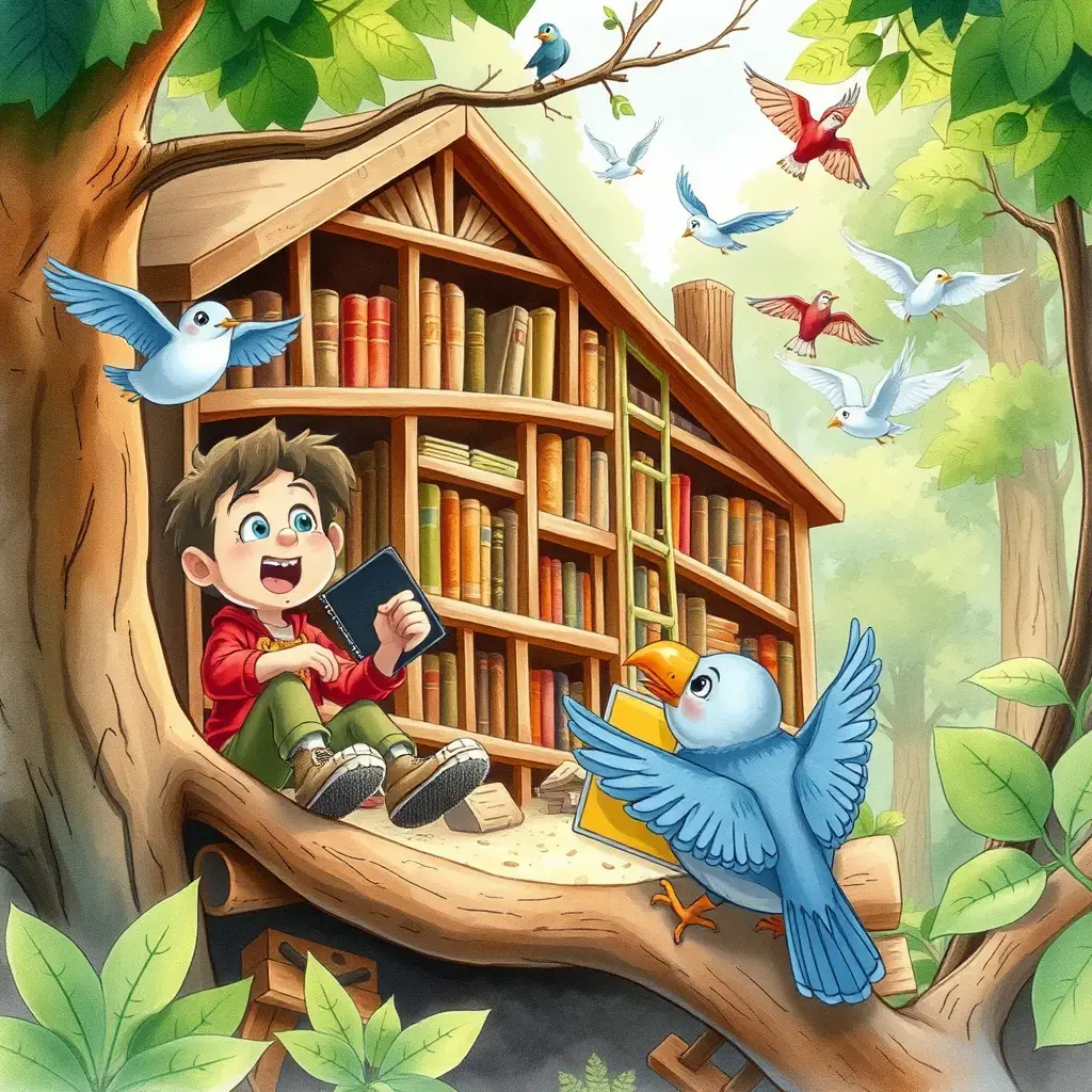 Forest Library | Animal Stories | Bedtime Stories