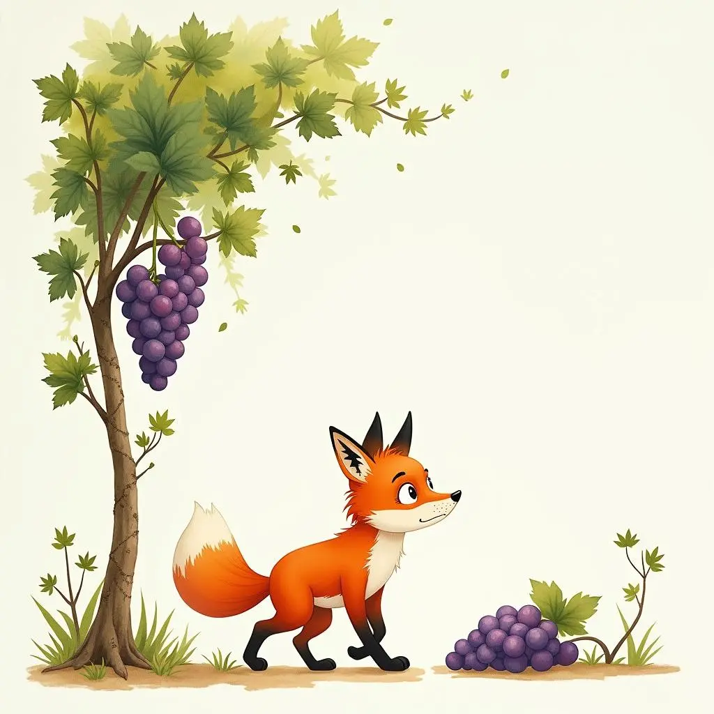 The Fox and the Grapes | Fables | Bedtime Stories