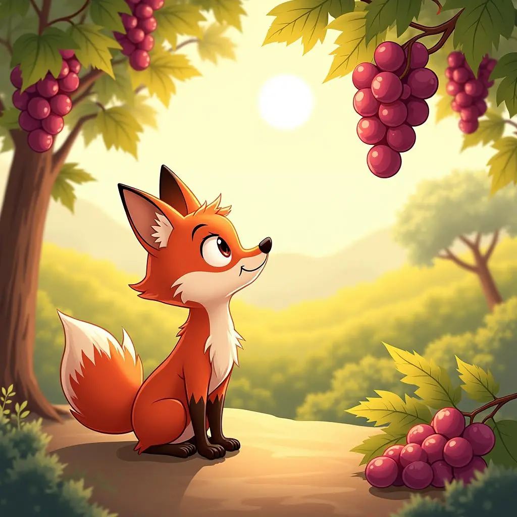 The Fox and the Grapes | Fables | Bedtime Stories