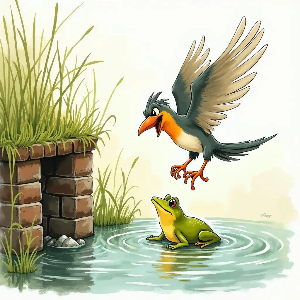 A Frog in a Well | Fables | Bedtime Stories