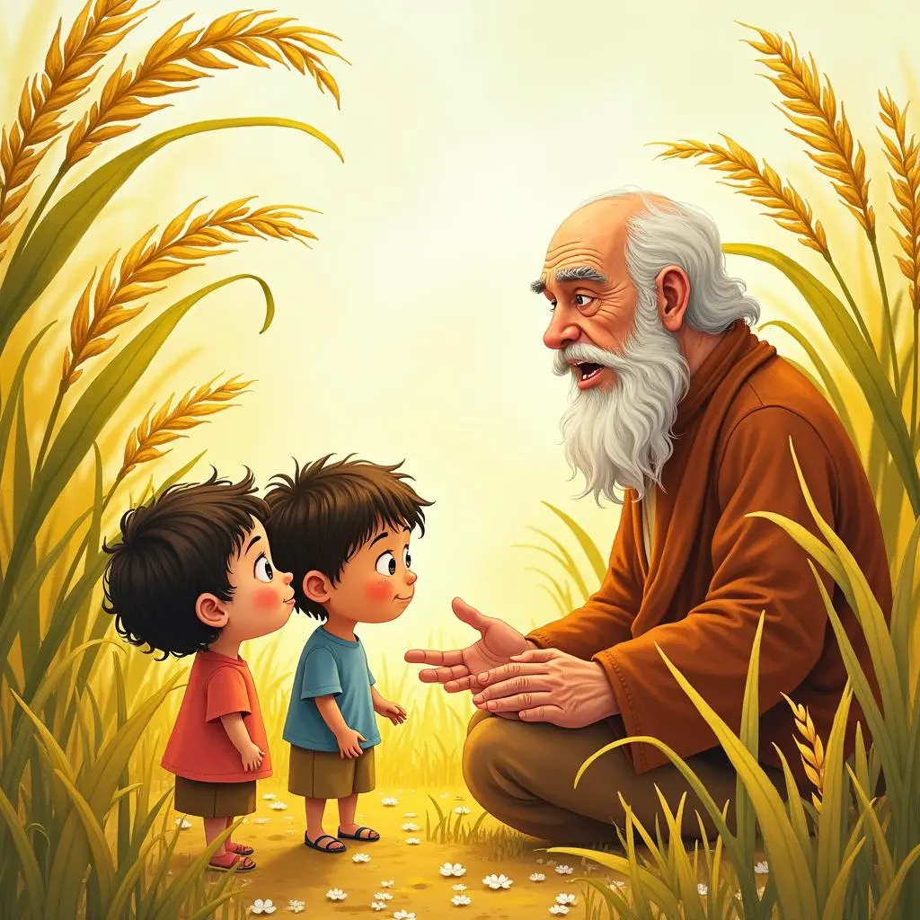 Épis d'Or de Riz | 民间传说 | Contes pour enfants