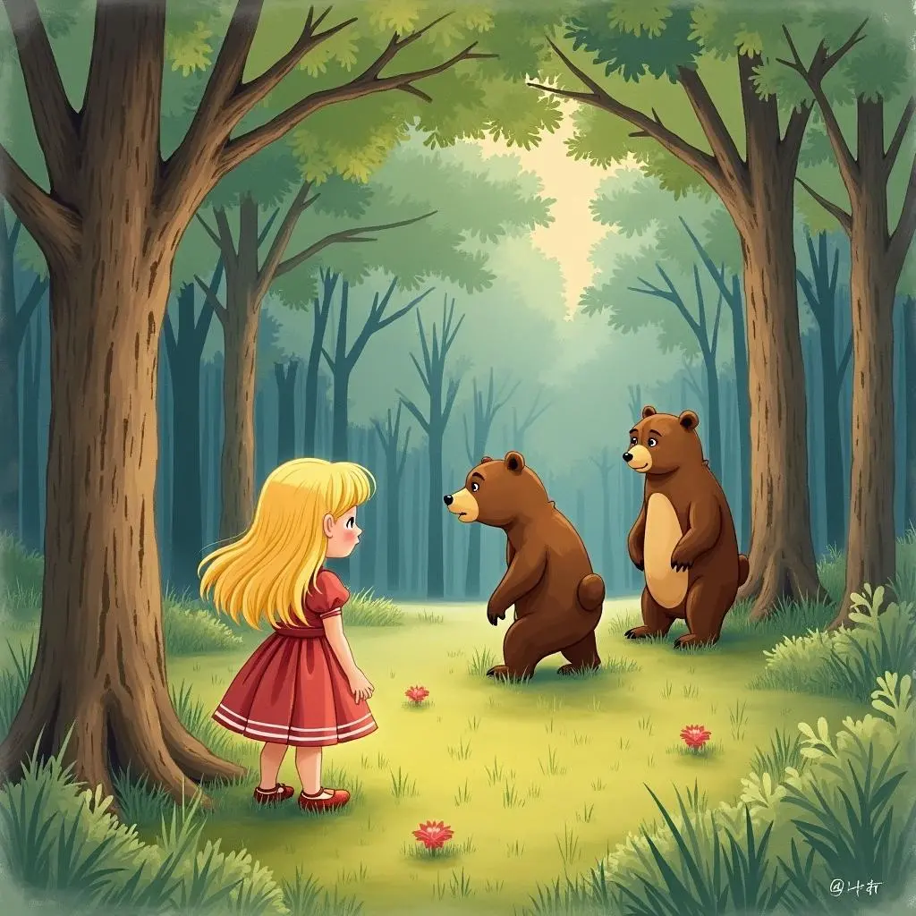 Goldilocks and the Three Bears | growth education | Bedtime Stories