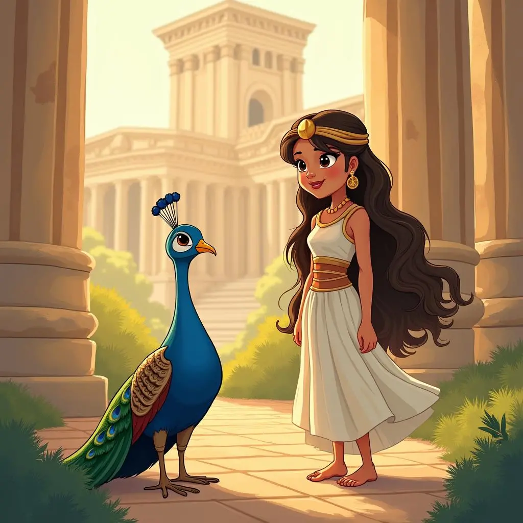 Le Paon D'Héra | Fables | Contes pour enfants