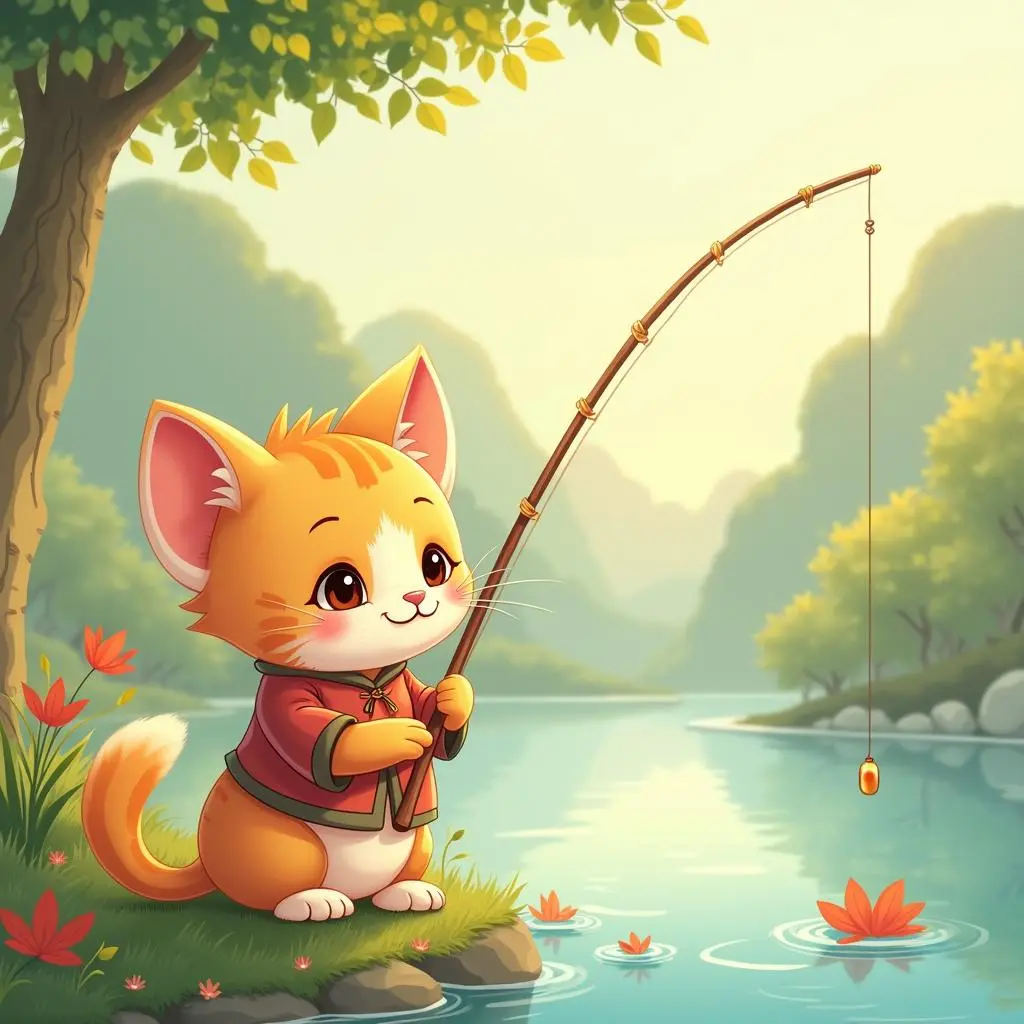 小猫钓鱼 | 动物主角 | 儿童睡前故事