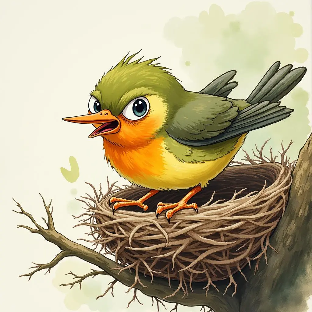 The Little Bird Learns to Fly | Animal Stories | Bedtime Stories