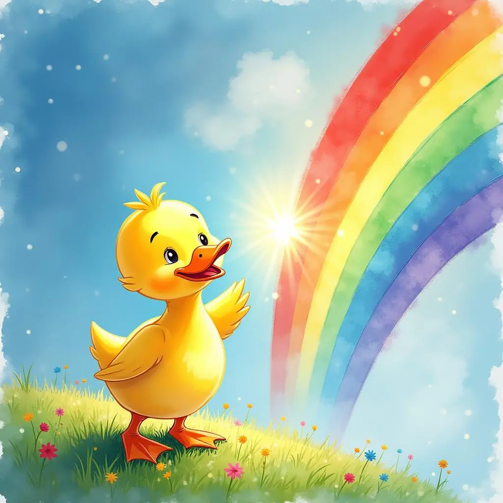 The Rainbow of the Little Duck | Animal Stories | Bedtime Stories
