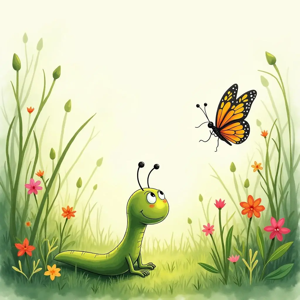 The Little Green Worm | Fables | Bedtime Stories