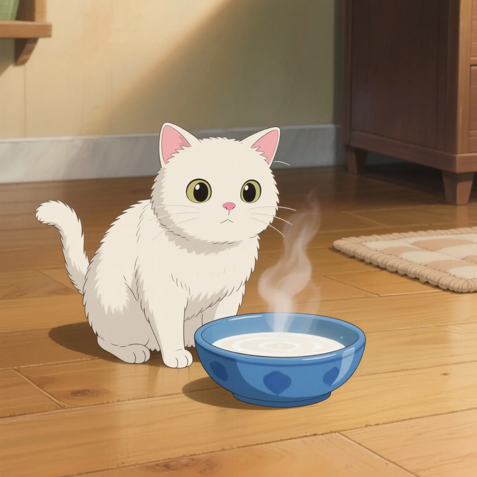 Le petit chat boit du lait | Animaux en héros | Contes pour enfants