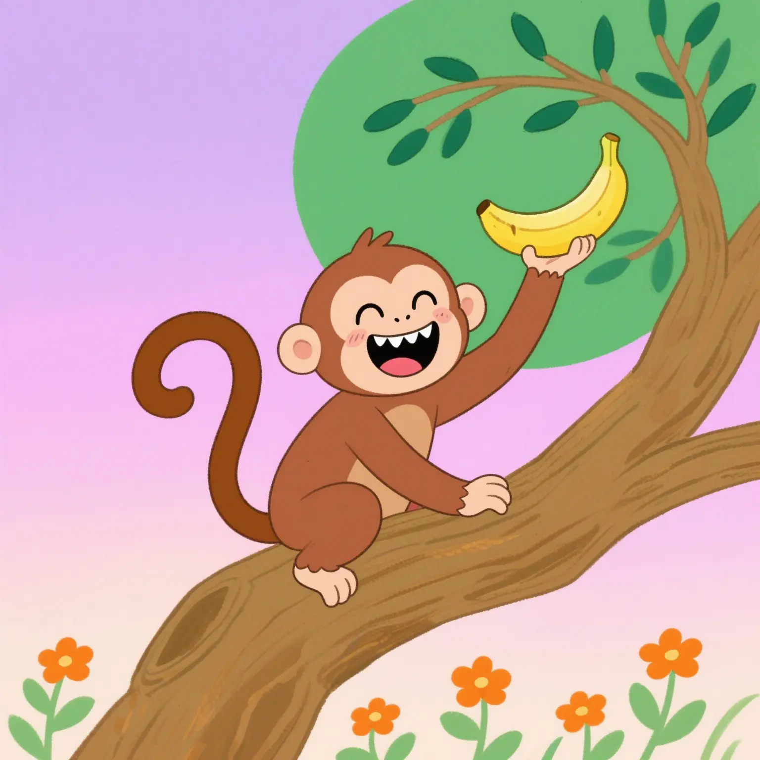 The Little Monkey Eats Bananas | Animal Stories | Bedtime Stories