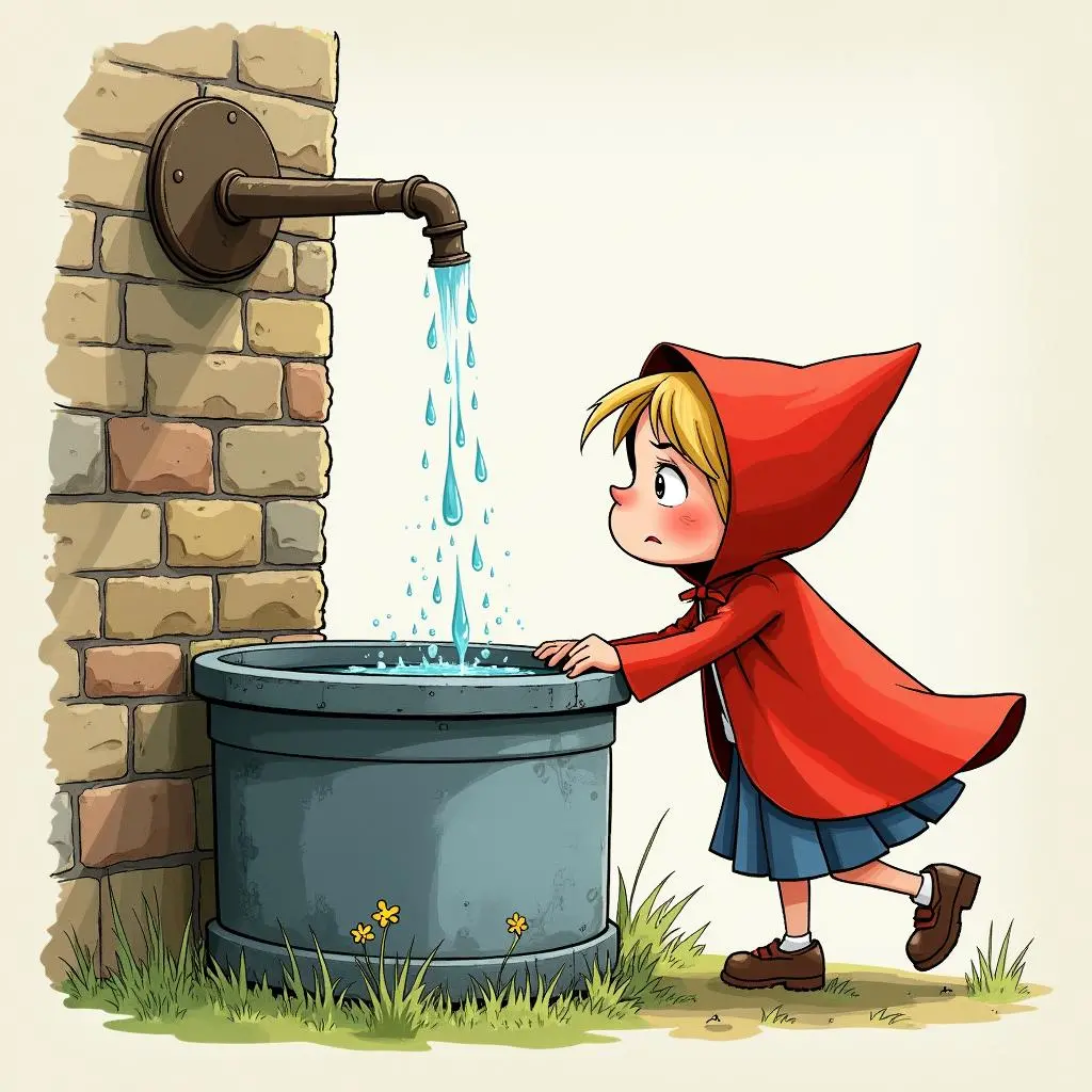 Le Petit Chaperon Rouge et la Grand - mère Loup | 童话故事 | Contes pour ...