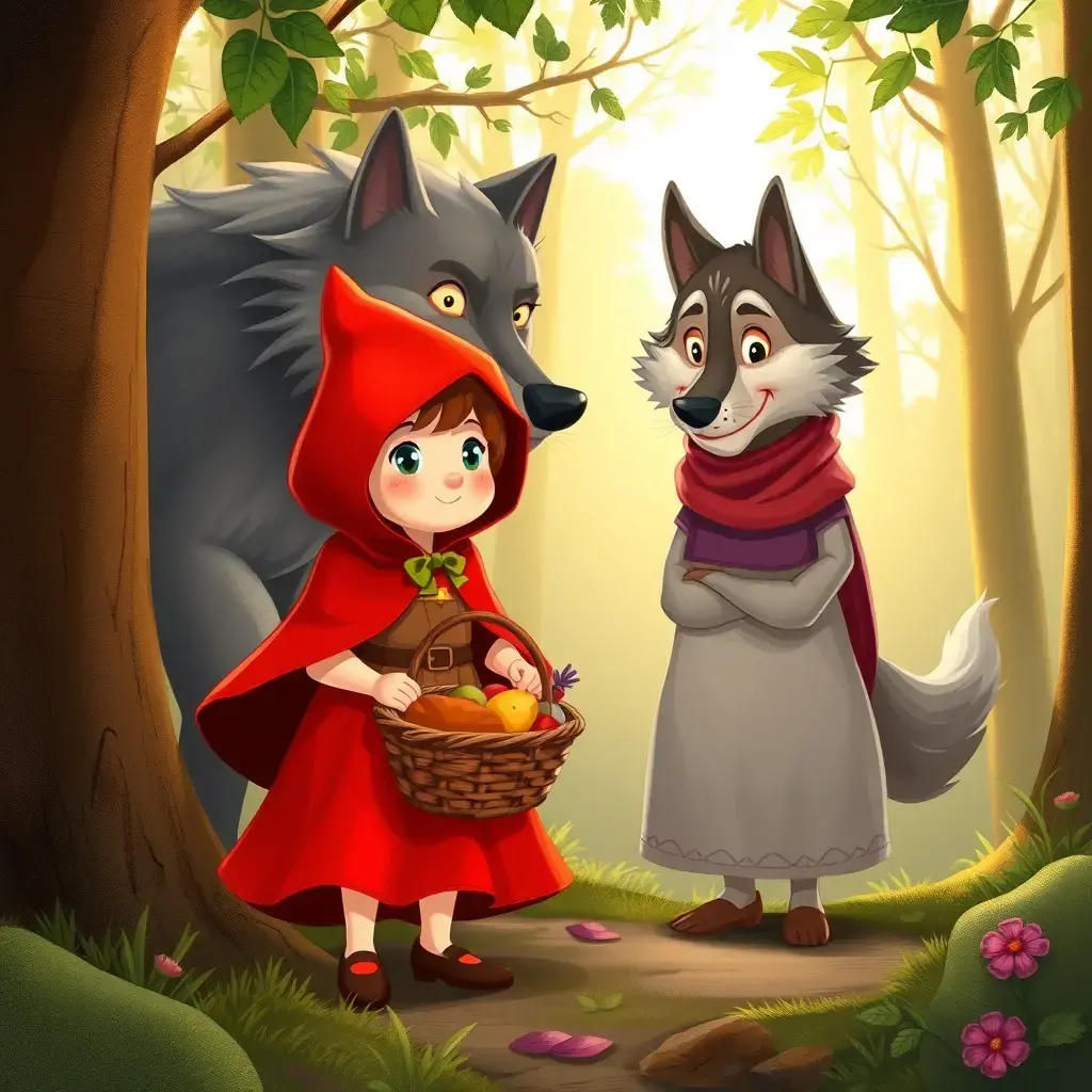 Little Red Riding Hood and the Big Bad Wolf
