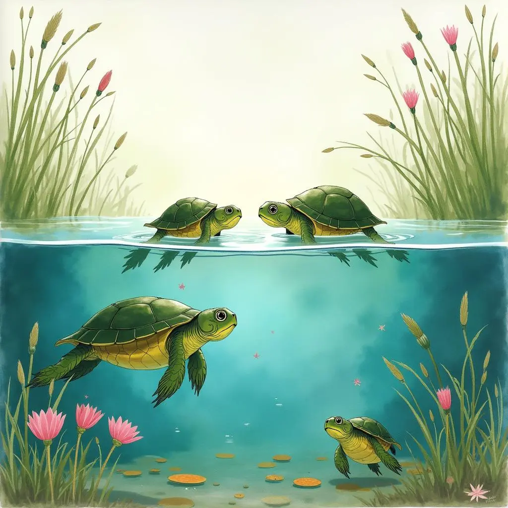 The Tadpole Looks for Mother | Animal Stories | Bedtime Stories