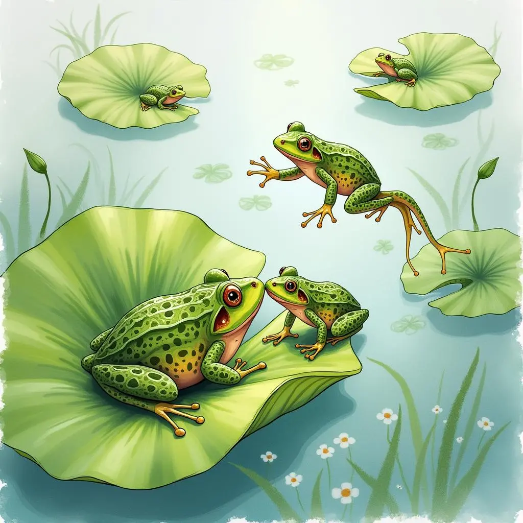 The Tadpole Looks for Mother | Animal Stories | Bedtime Stories