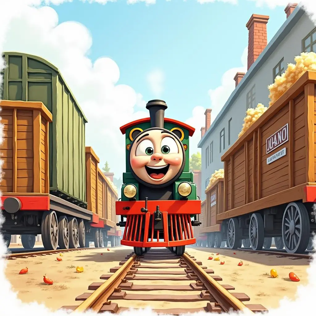 Toto the Little Train | 民间传说 | Bedtime Stories