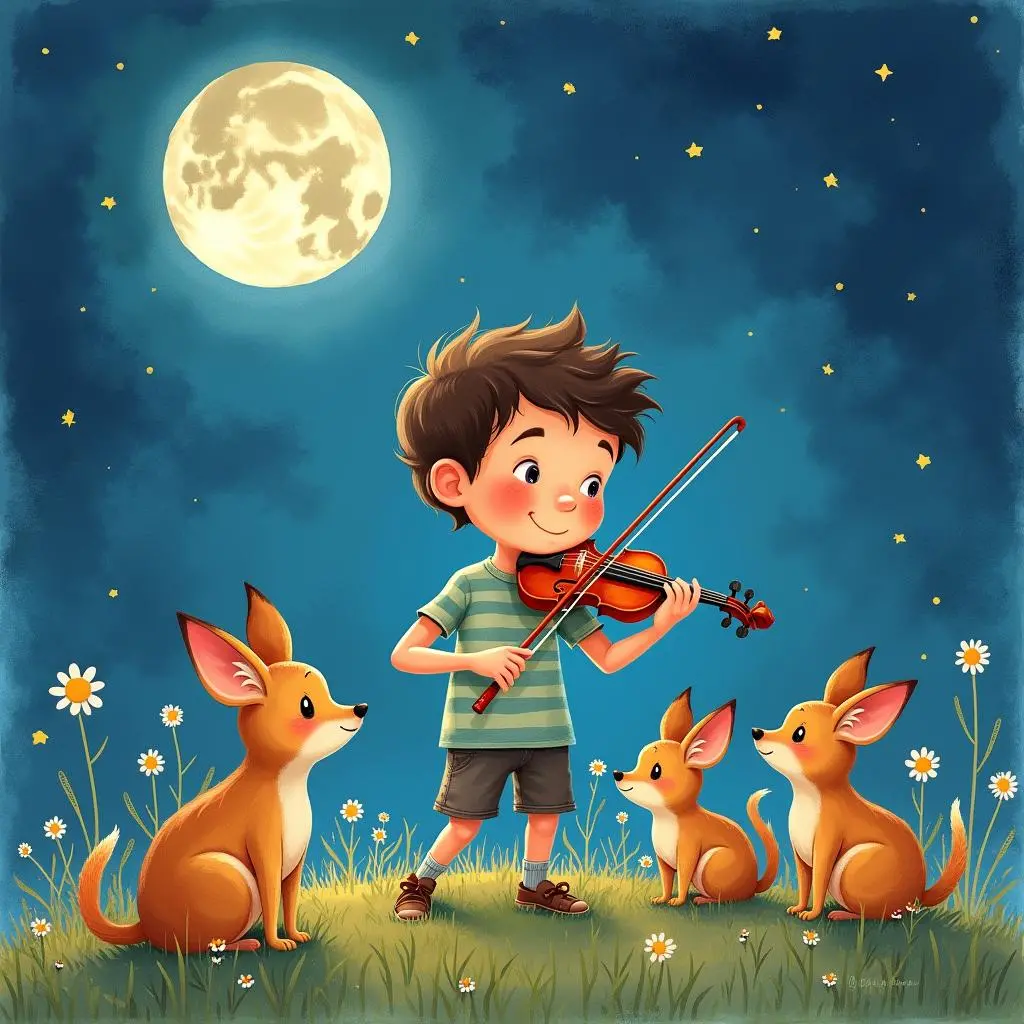 Moonlight Violin | Fairy Tales | Bedtime Stories
