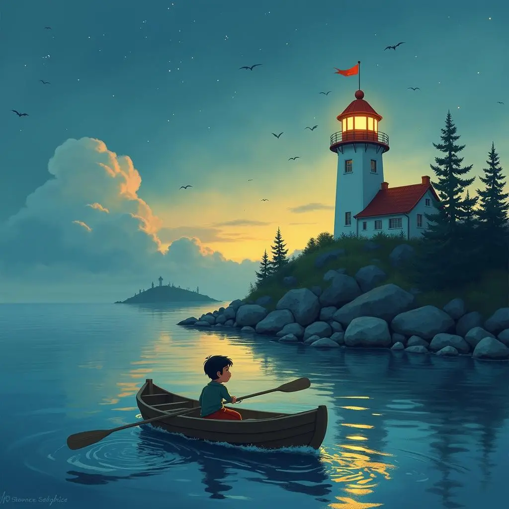 Mysterious Lighthouse Folk Tales Bedtime Stories