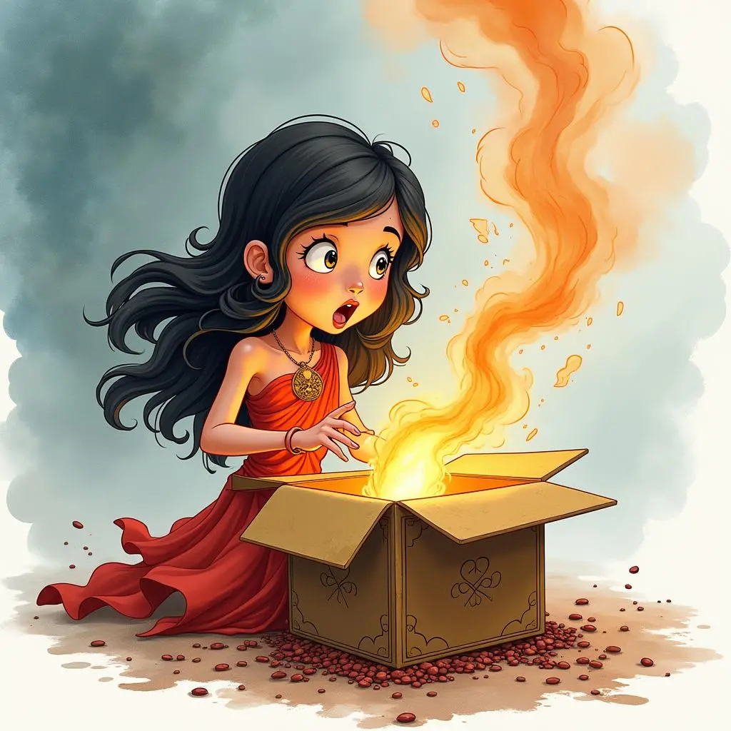 La Boîte de Pandore | Contes de fées | Contes pour enfants