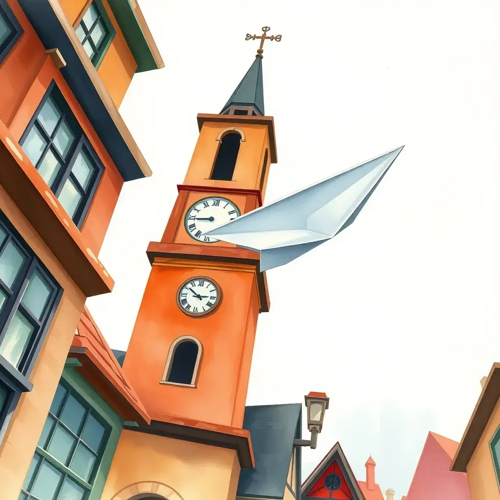 Paper Airplane Adventure | Fantasy Adventures | Bedtime Stories