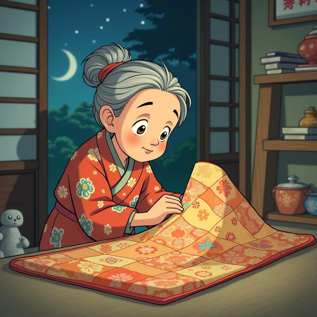 Patchworkdecke | Gute-Nacht-Geschichten | Märchen für Kinder