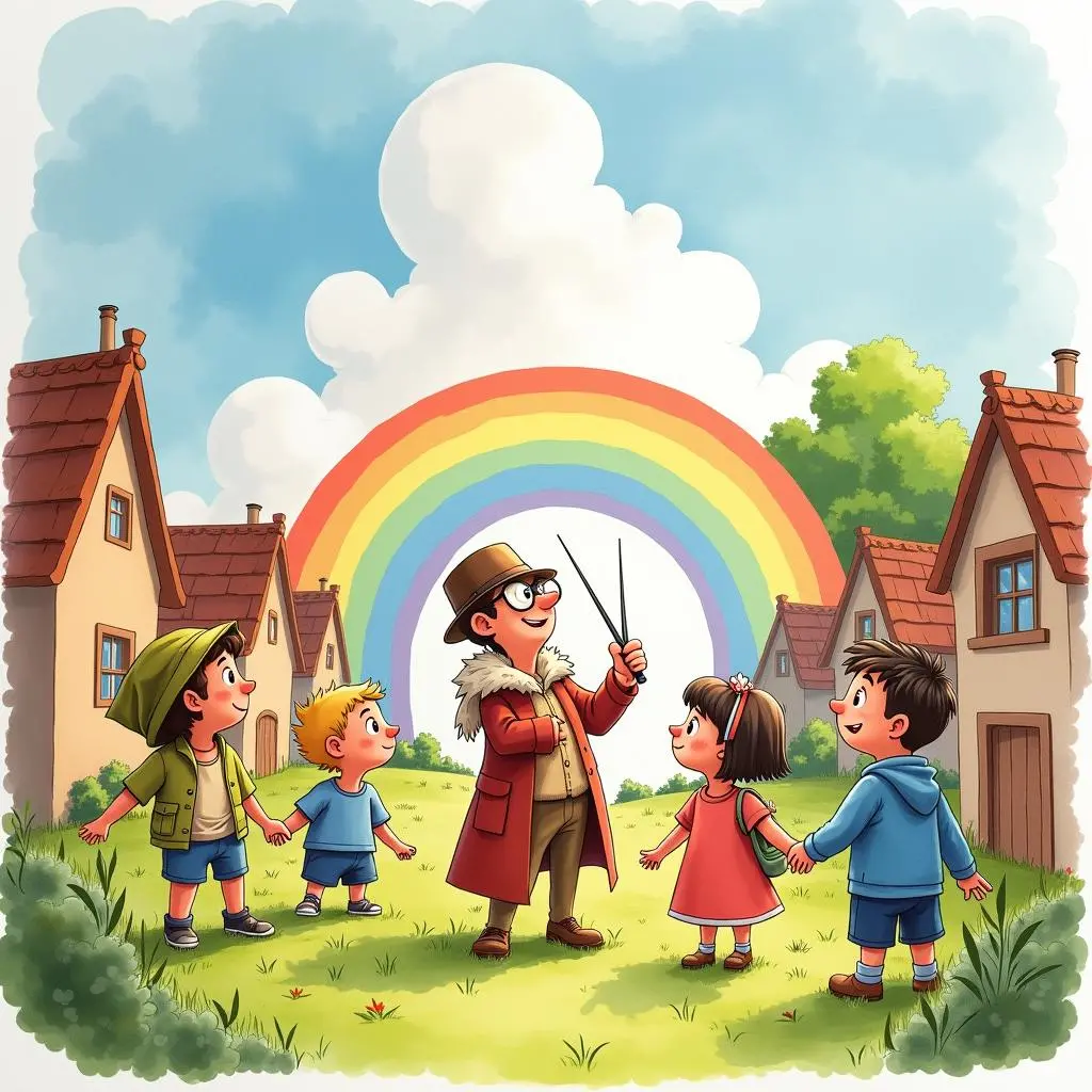 Rainbow Town | Fantasy Adventures | Bedtime Stories