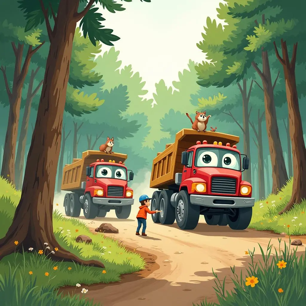 Sauver la forêt | Animaux en héros | Contes pour enfants