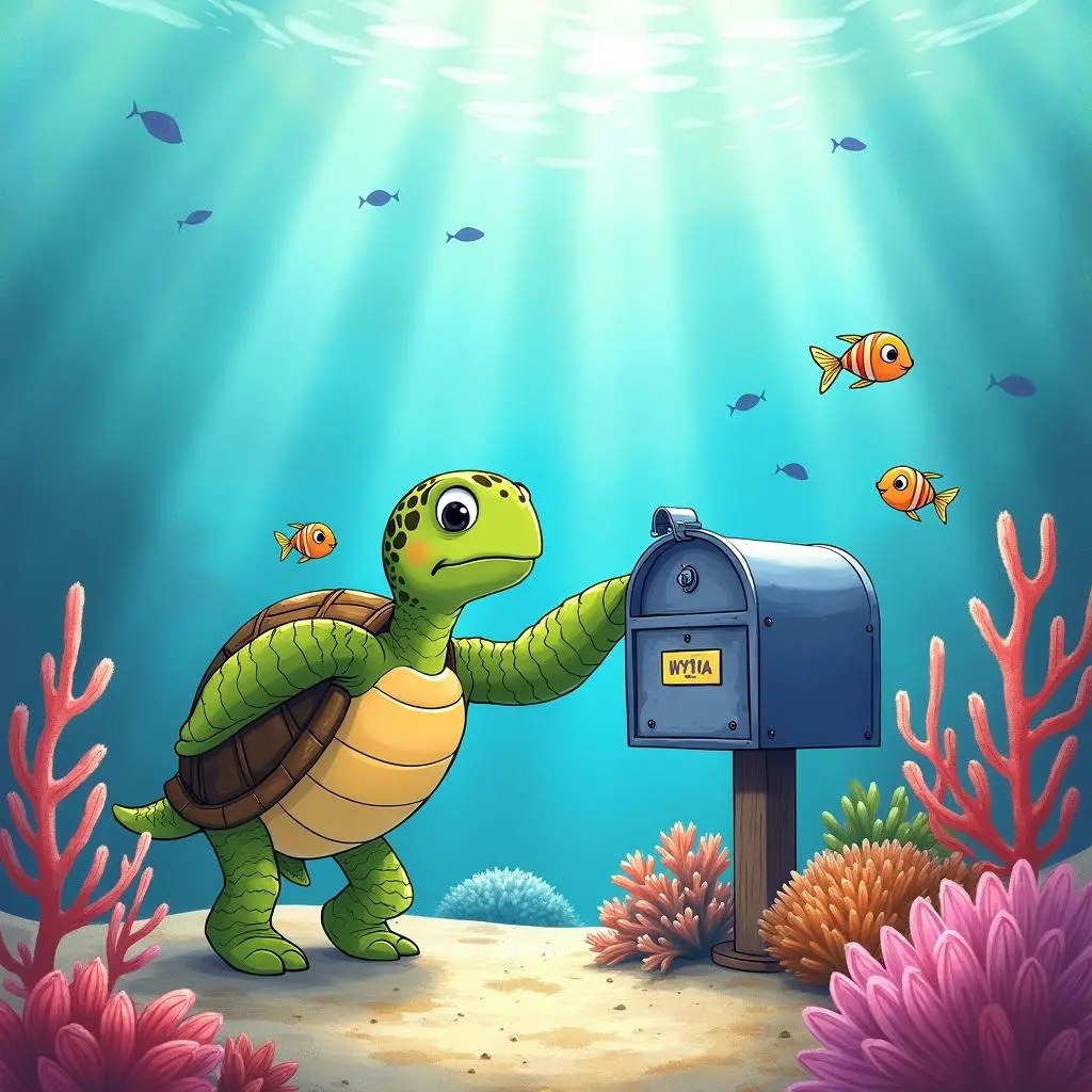 The Turtle Postman | Animal Stories | Bedtime Stories