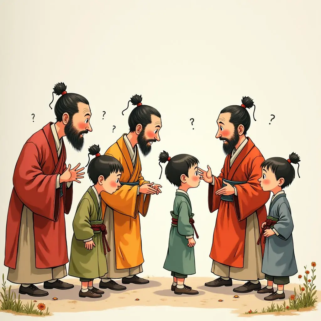 Show Off One's Proficiency with the Axe Before Lu Ban | Fables ...