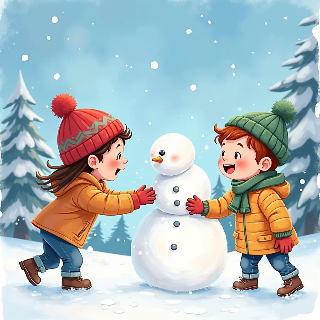 Le Voyage des Flocons de Neige | Éveil scientifique | Contes pour enfants