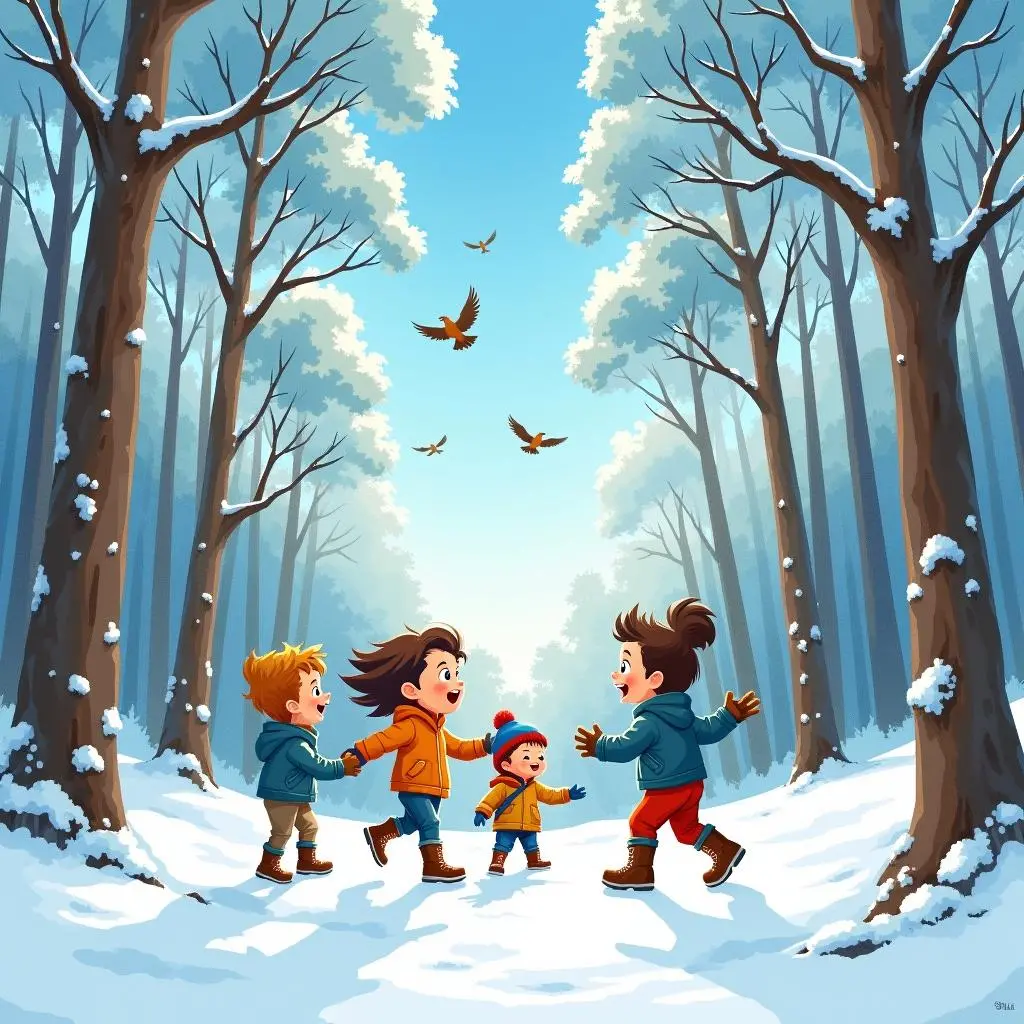 Treasure Hunting in the Snow | Bedtime Stories | Bedtime Stories