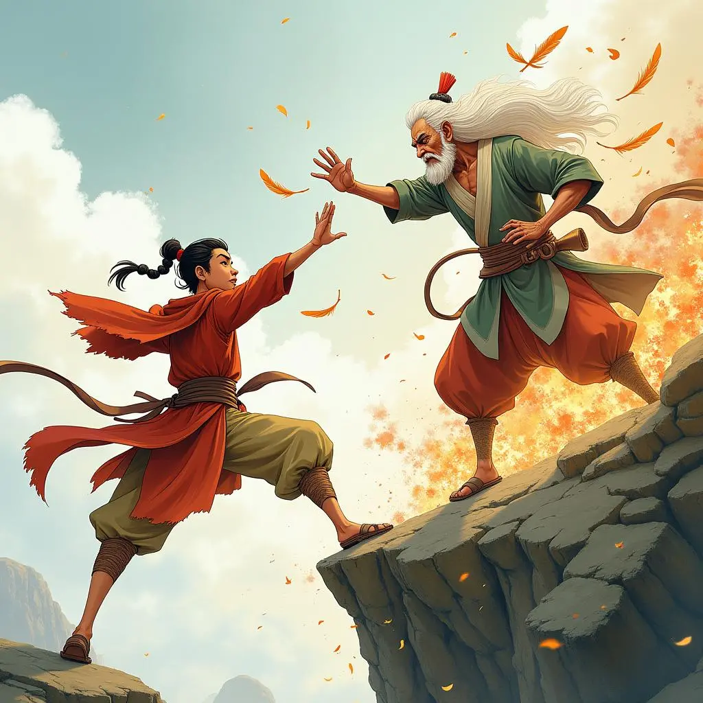 Sun Wukong Thrice Defeats the White - Bone Demon | Fantasy Adventures ...
