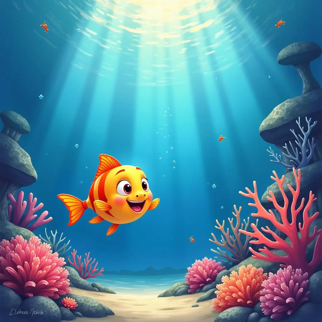 The Dream of the Little Fish | Animal Stories | Bedtime Stories