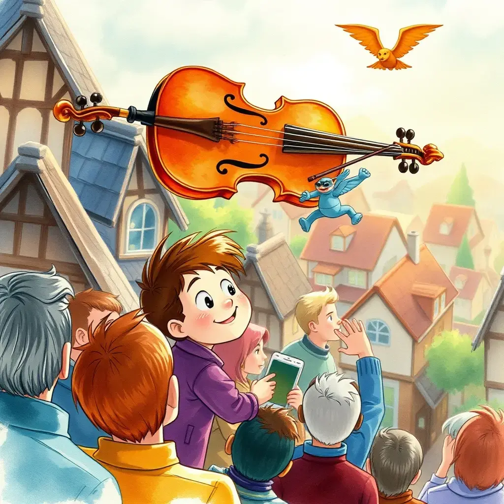 The Flying Violin | Fantasy Adventures | Bedtime Stories
