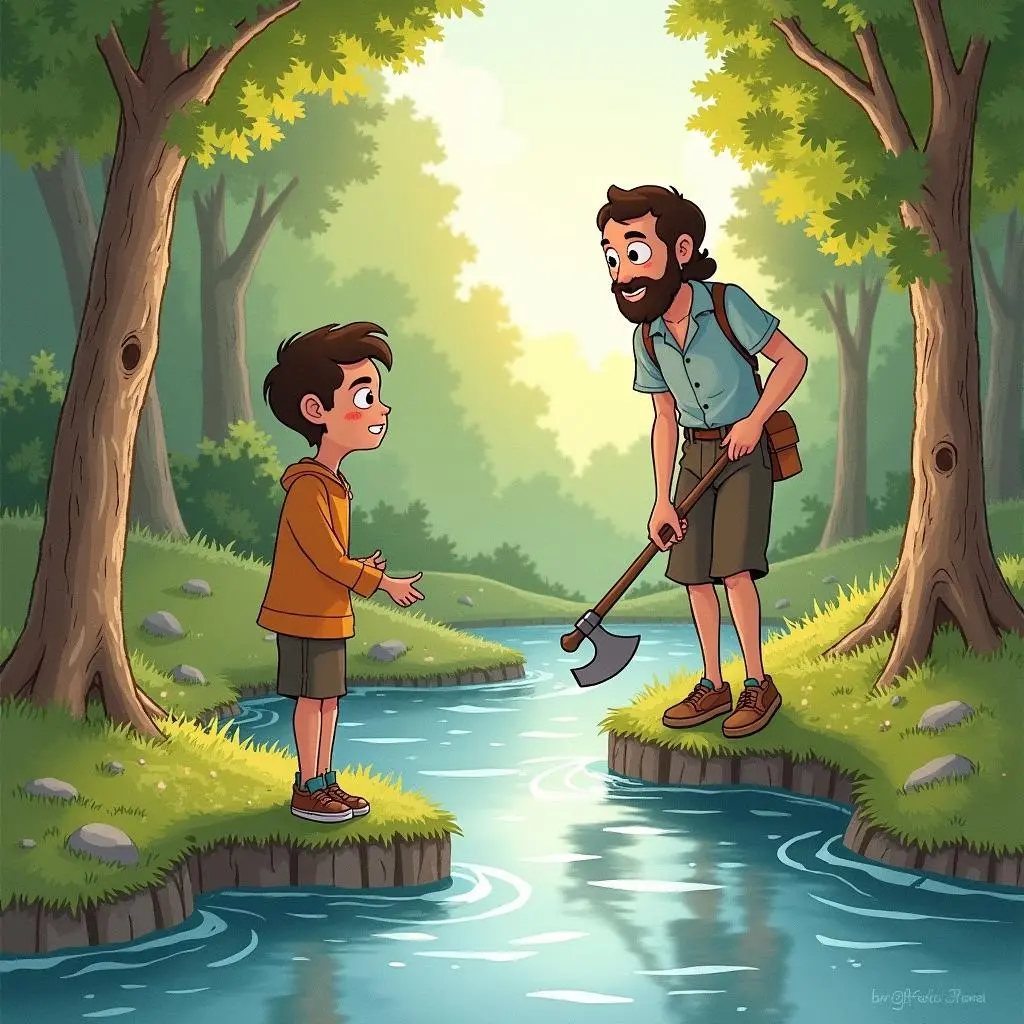 The Honest Woodcutter | Fables | Bedtime Stories