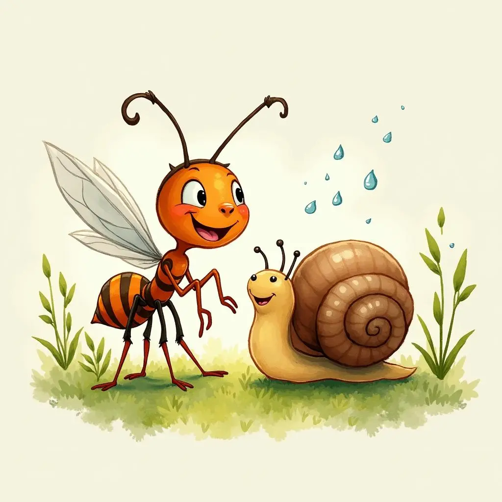 Le cadeau de la petite fourmi | 成长教育 | Contes pour enfants