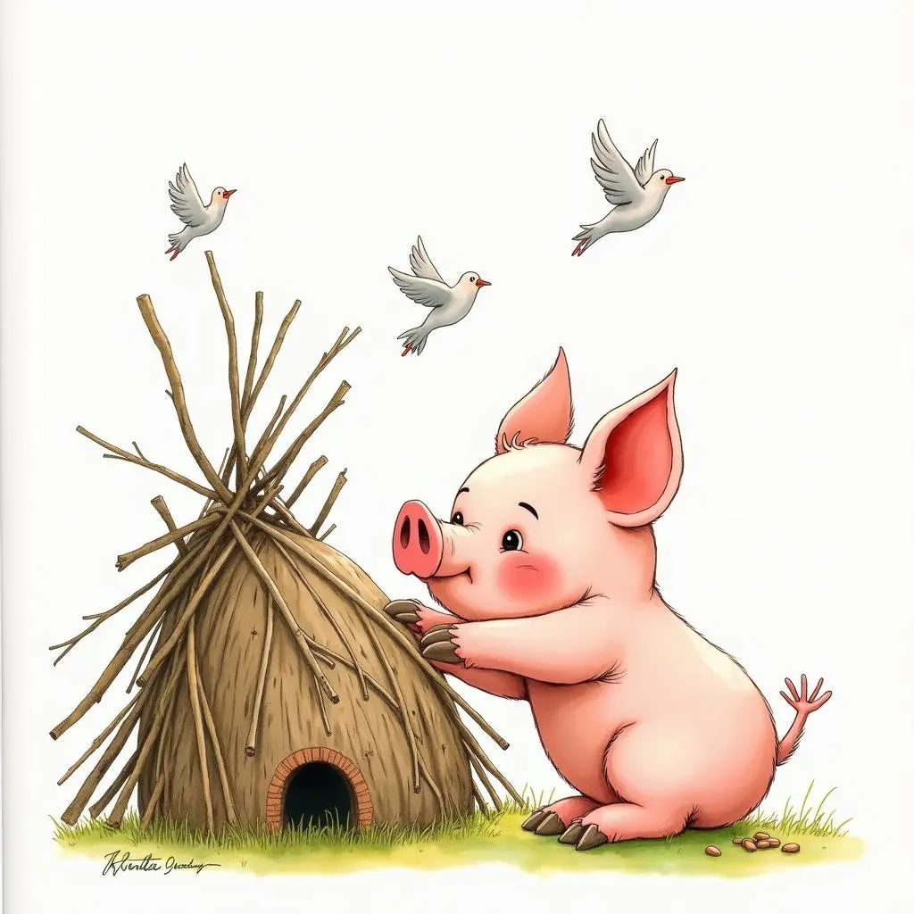 Three Little Pigs | Fables | Bedtime Stories
