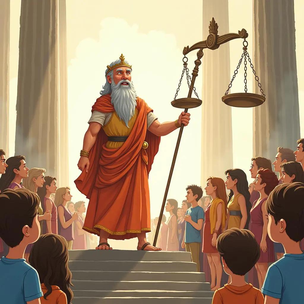 Die Waage der Themis | Lerngeschichten | Märchen für Kinder