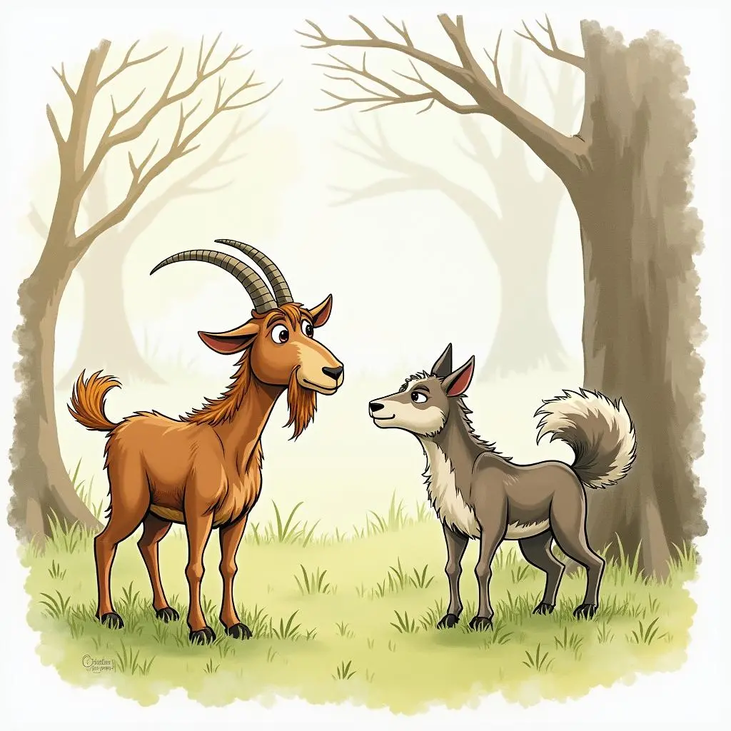 The Wise Goat | Animal Stories | Bedtime Stories