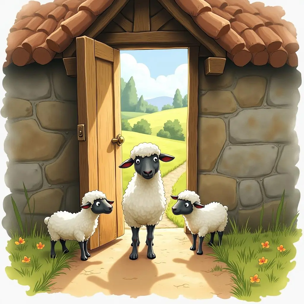 狼和七只小羊 | 童话故事 | 儿童睡前故事